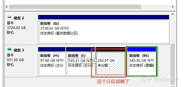 误删分区如何恢复？快速恢复误删的分区 知乎