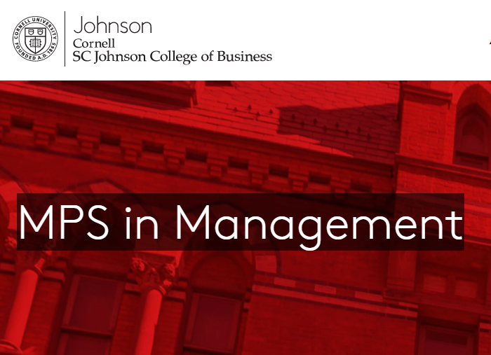 美研选校：康奈尔大学MPS in Management深度解析 - 知乎