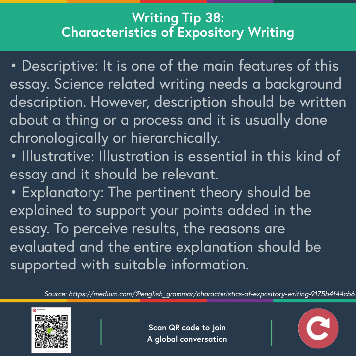 英语写作技巧 38: Characters of Expository Writing - 知乎