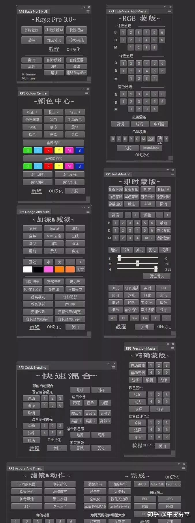 分享！风景照片调色专用PS插件Raya Pro 6汉化版，安装使用教程 - 知乎