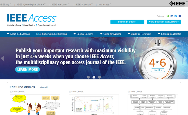 SCI期刊——（工程技术《ieee access》，JIF=3.9），一个月录用！ - 知乎