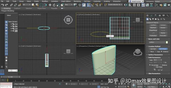 3dmax放样怎么用?3dmax放样的方法步骤? - 知乎
