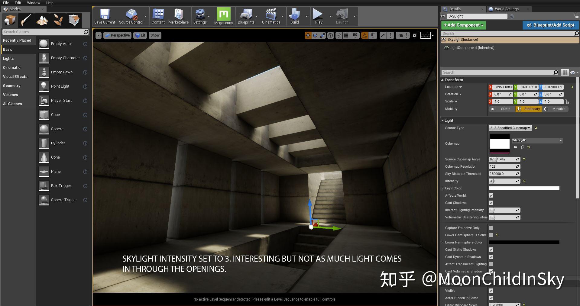 Levels - UE4中的灯光学习 - 知乎