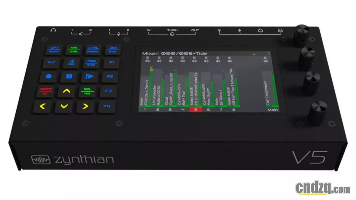 Zynthian 5：一款包含50个合成器引擎的独立的开源设备 - 知乎