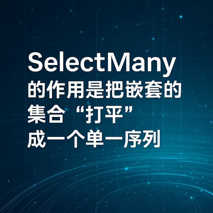 🧩 一次搞懂 C# LINQ 中的 `SelectMany` - 知乎