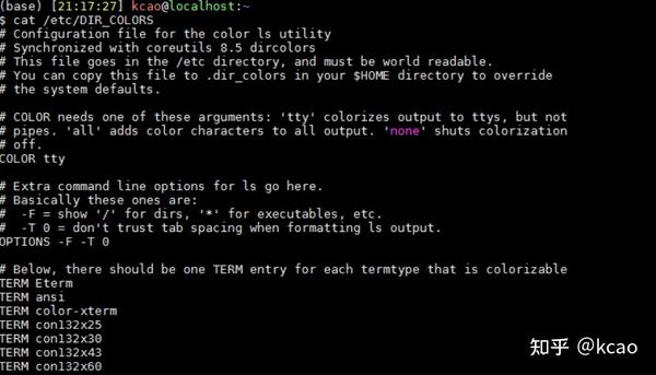 【Linux基础】颜色代码 - 知乎