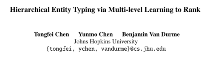 通过多级学习排序进行分层实体标注 - 知乎