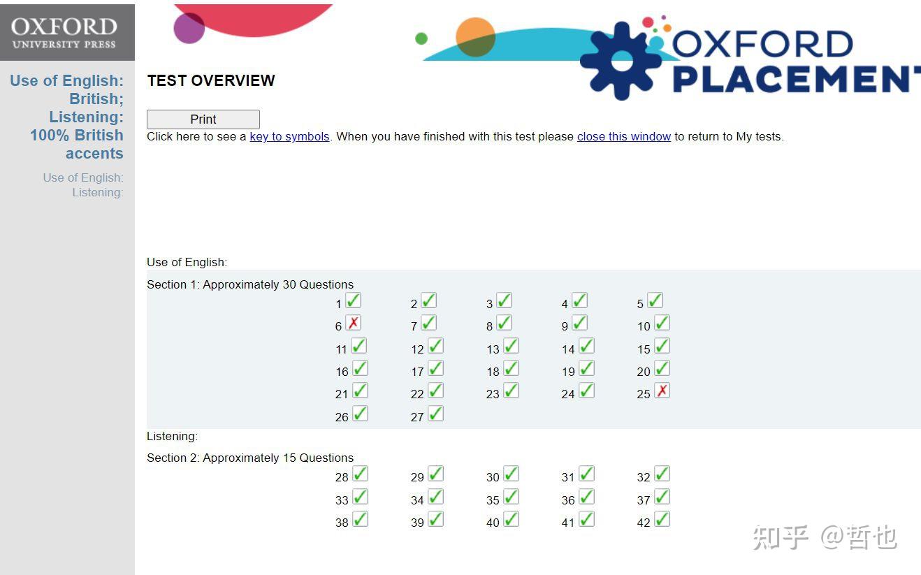 牛津英语oopt测试，自适应系统很神奇，你猜最终多少分 - 知乎