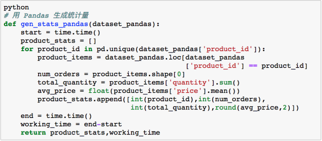 数据处理性能对比（Python原生 vs Pandas vs Numpy） - 知乎