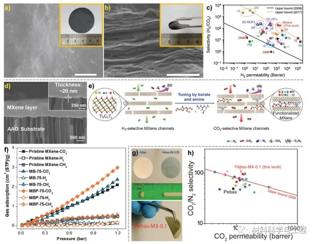 顶刊《Advanced Materials》综述：用于先进分离膜的MXene材料 - 知乎
