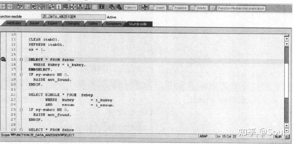 技术架构篇：SAP-ABAP-调试 - 知乎