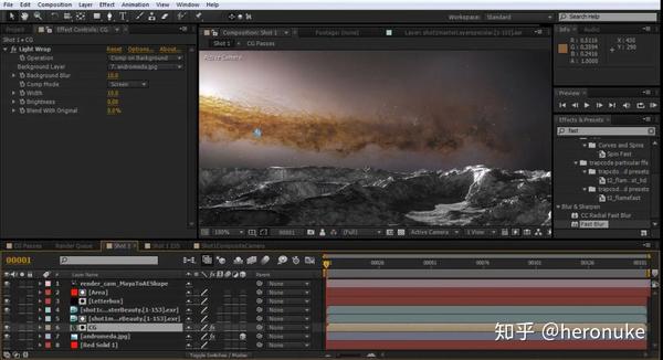 AE+PF+MAYA好莱坞级别全流程月球合成案例 - 知乎