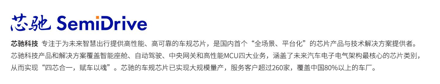 在线研讨会 | SemiDrive 智能座舱方案介绍 Part 2 - 知乎
