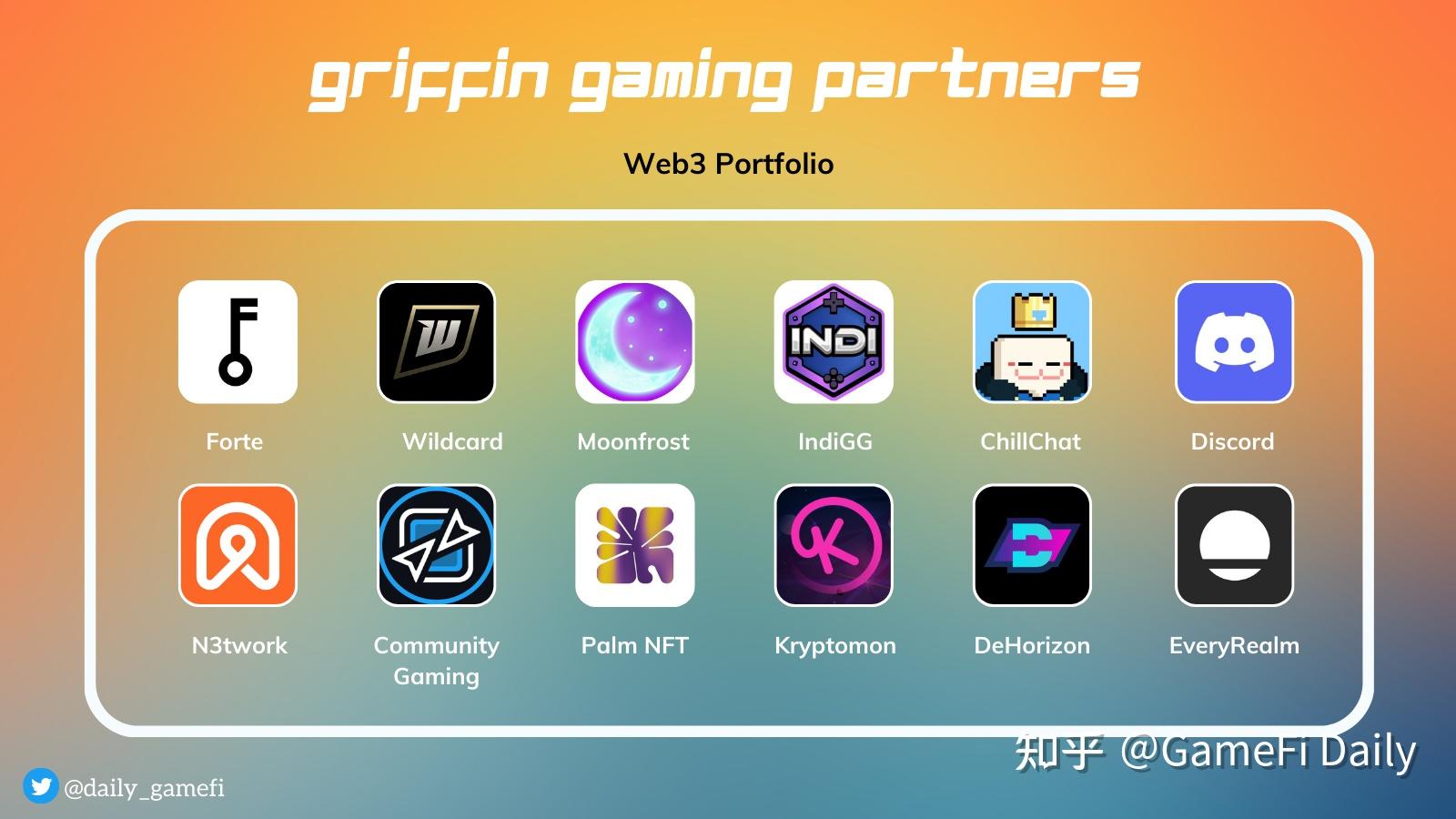 游戏基金系列(2)：Griffin Gaming Partners - 知乎