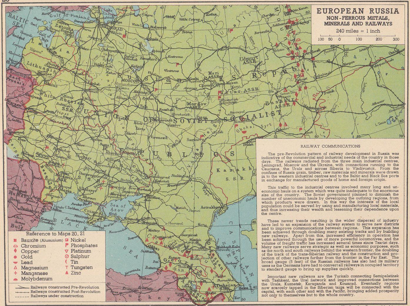 1949年：苏联地图和俄国历史地图 - 知乎
