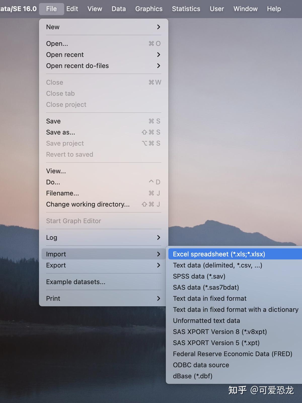 STATA操作入门（1）——数据录入 - 知乎