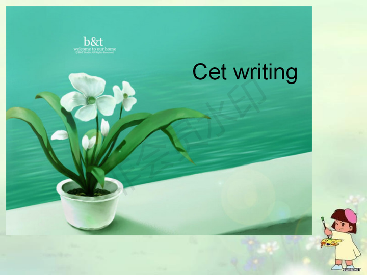 Cet Writing 四级作文模板 - 知乎