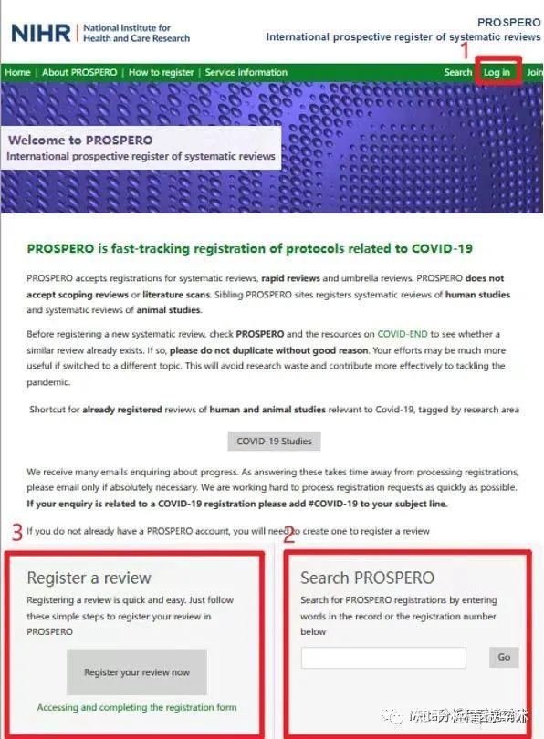 Meta分析prospero平台最全注册流程 - 知乎