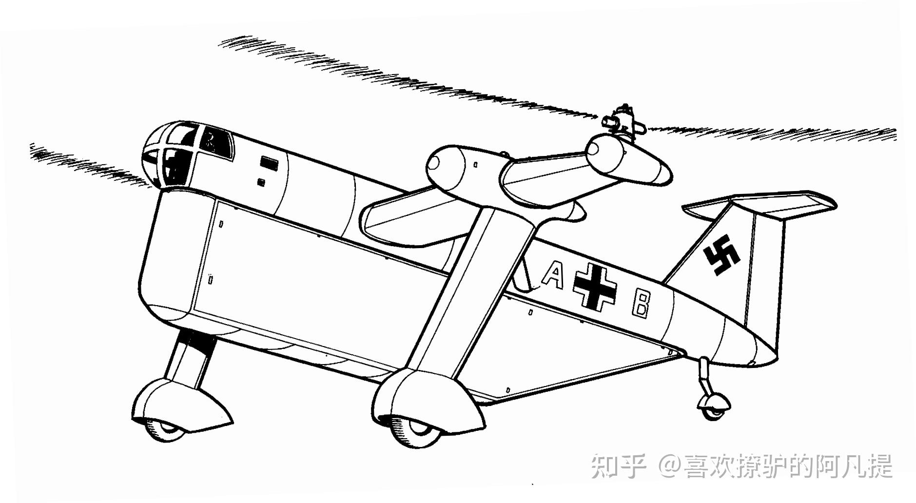 编号46：纳粹德国空军（Luftwaffe, 1935–1945）：战斗力量篇14-直升机、STOL（短距起降）和VTOL（垂直起降） - 知乎
