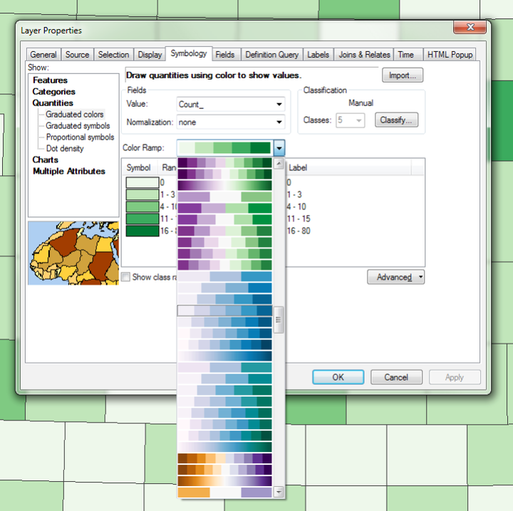ArcGis配色方案 - 知乎