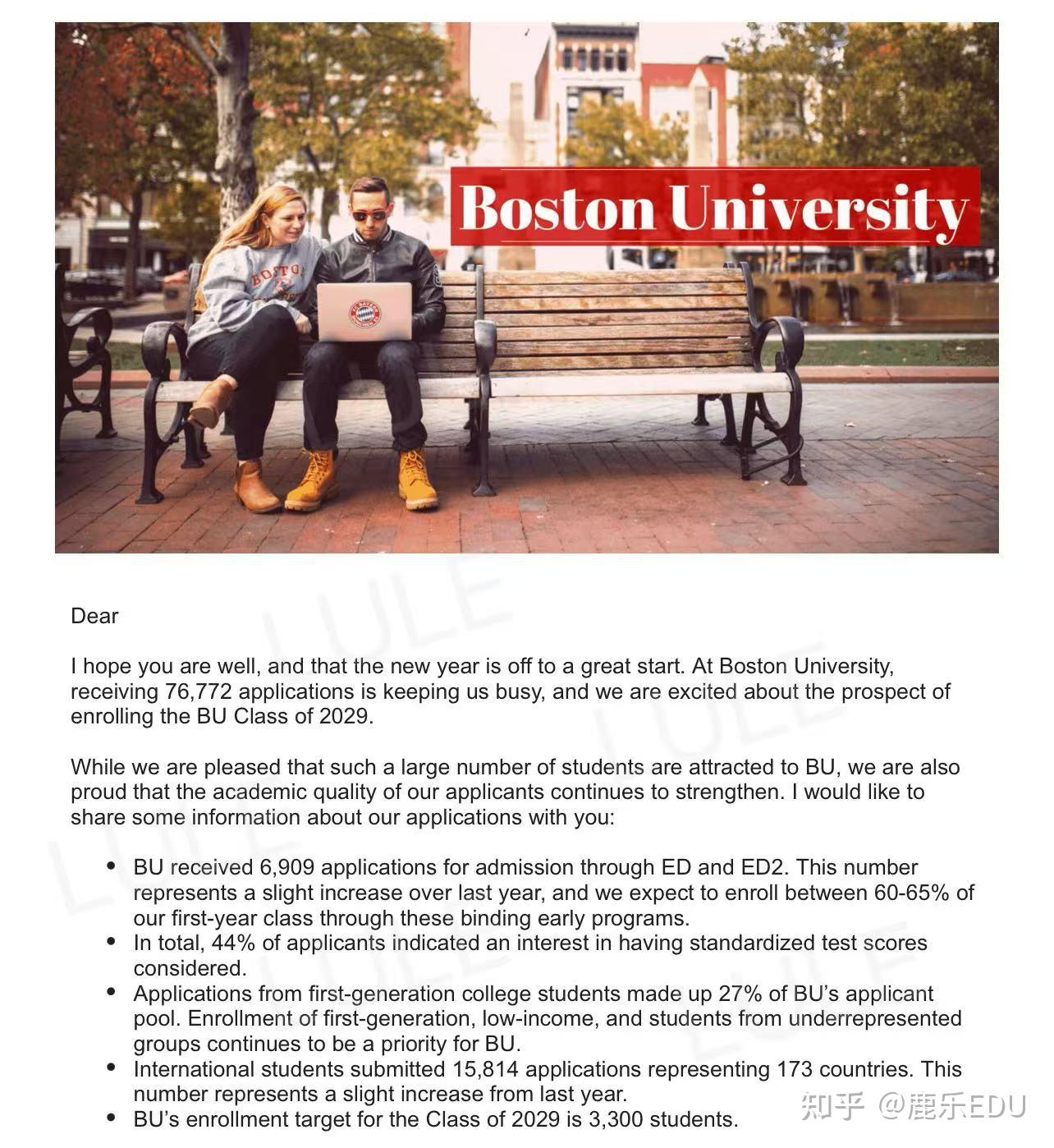 Boston University Fall 2025 录取相关数据 - 知乎
