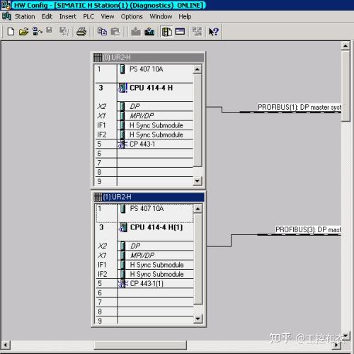 如何在Step 7中组态S7-400H站 - 知乎