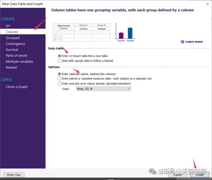 GraphPad Prism 7制图怎么在柱状图上加上原始数据？ - 知乎