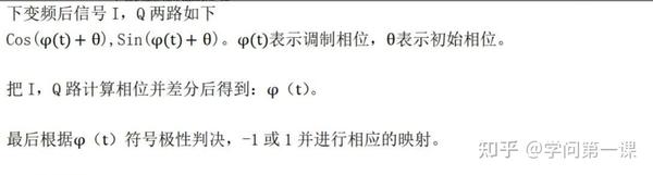 （通信算法系列）蓝牙BLE物理层算法详解—GFSK 解调核心算法（2） - 知乎