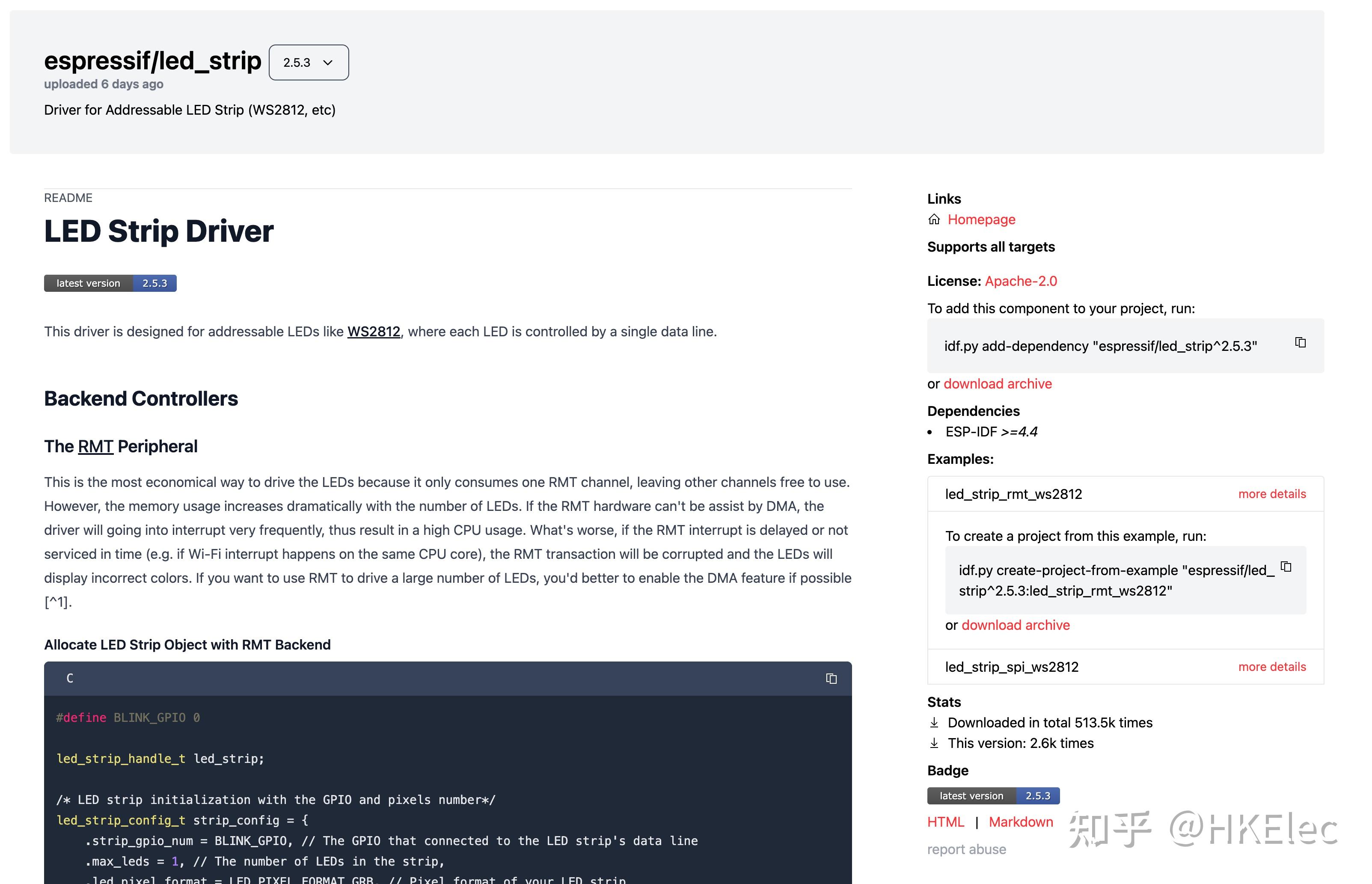 ESP32学习笔记----WS2812使用 - 知乎