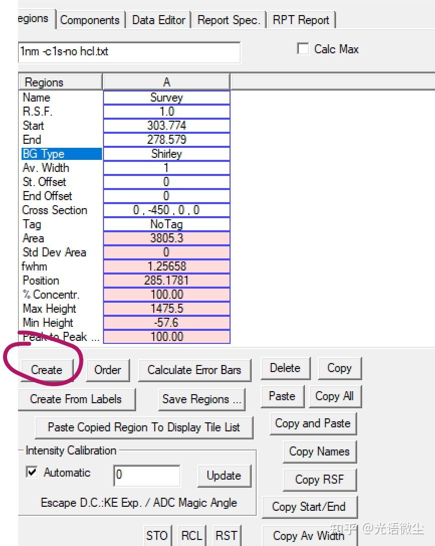 科研软件—用CasaXPS分析XPS数据 - 知乎