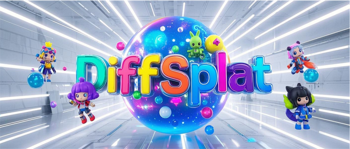 DiffSplat：输入文本或图像，2秒内生成3D建模！北大联合字节开源3D建模生成框架 - 知乎