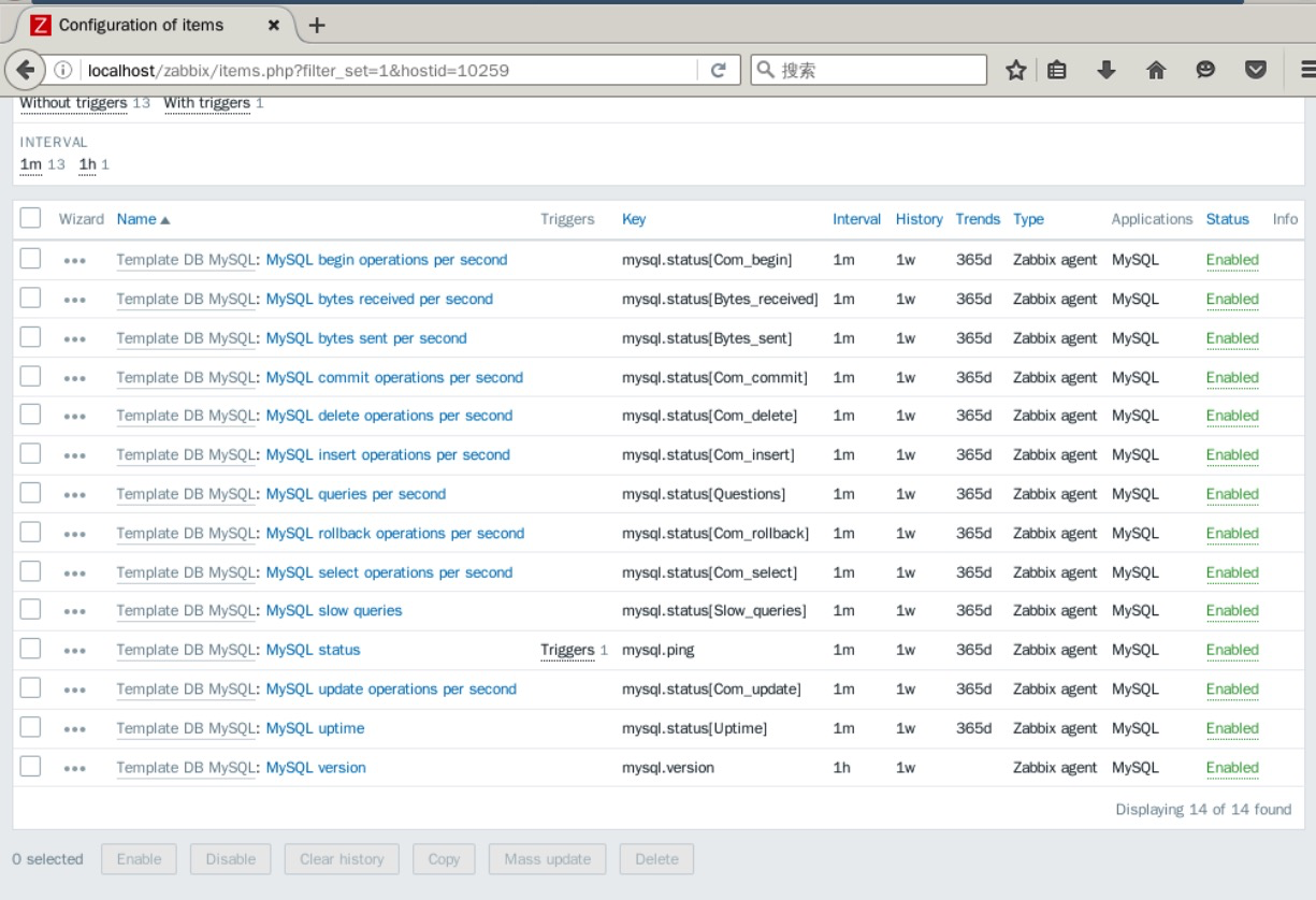 使用 Zabbix 监控 Mysql 数据库 知乎 