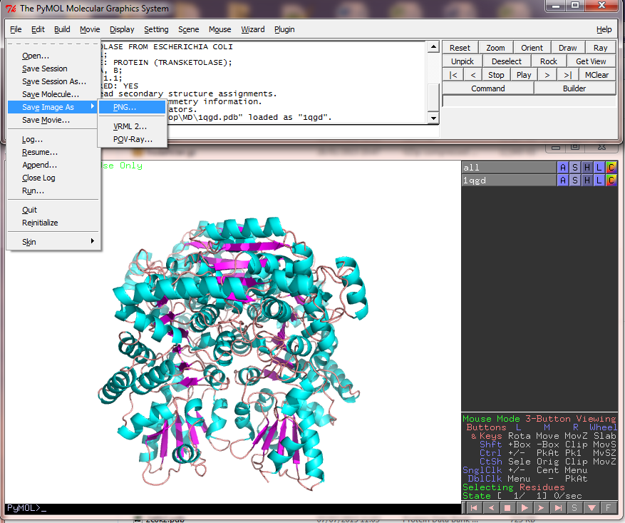 如何用Pymol做出那些美呆的结构图（基础篇） - 知乎