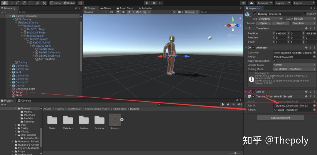Unity | Finak IK基础组件功能使用 - 知乎