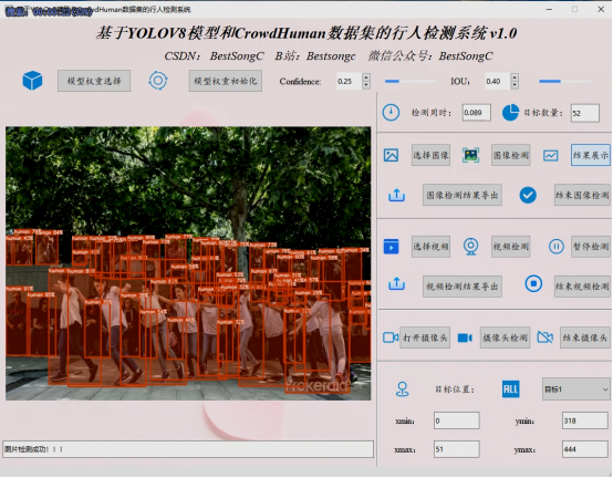 基于yolov8模型和crowdhuman数据集的行人检测系统（pytorchpyside6yolov8模型） 知乎 3172
