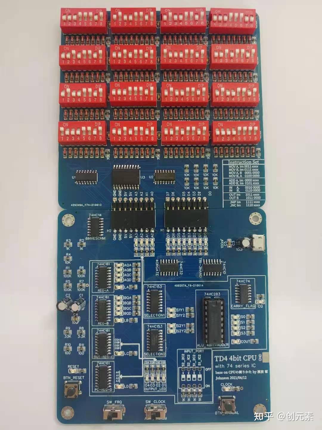 绝佳的数字电子技术实践 TD4 CPU详细教程 - 知乎