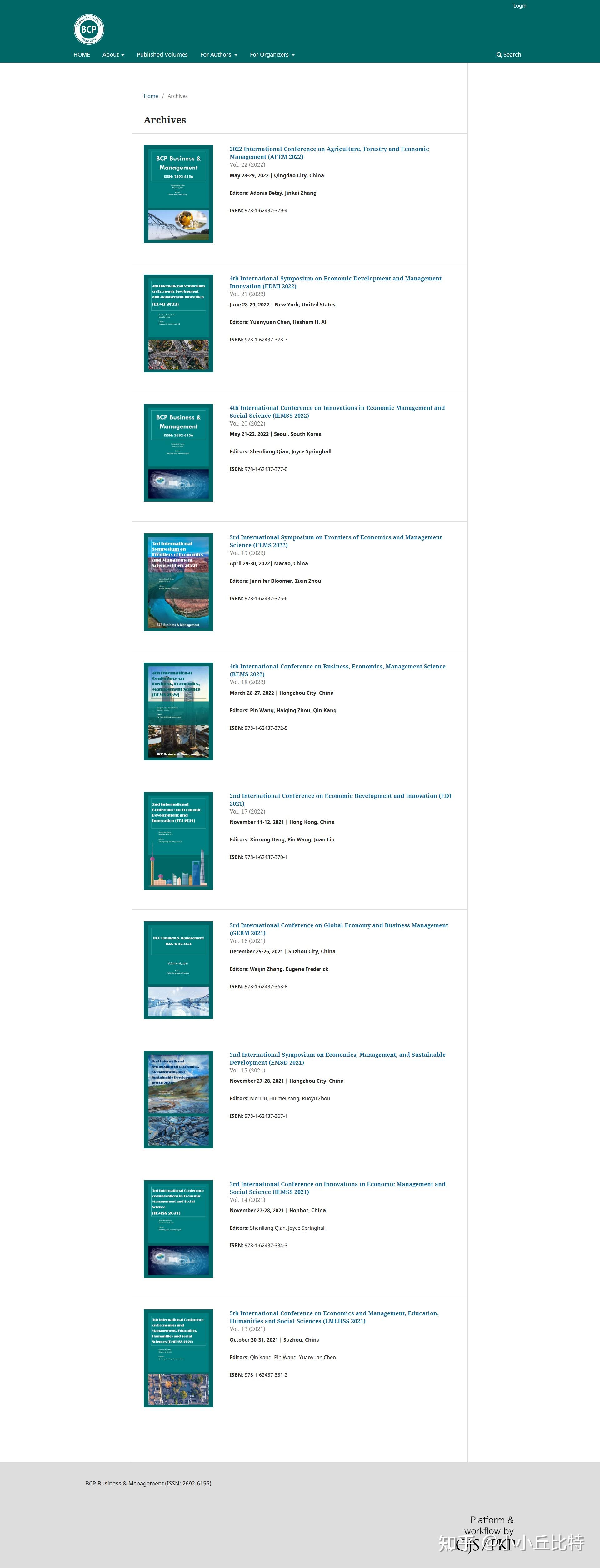 英文普刊. EI Scopus学术会议期刊 - 知乎