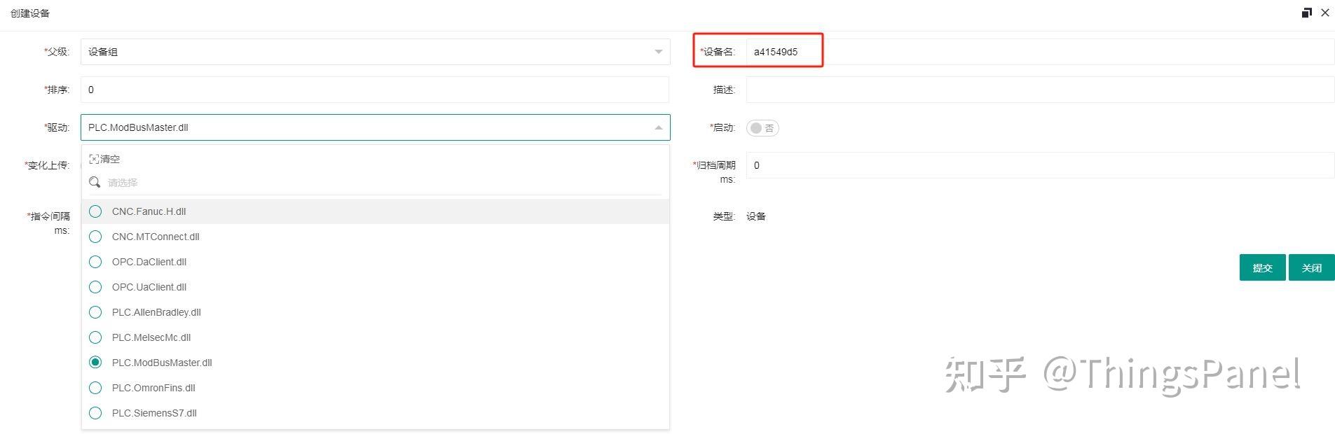 IoTGateway接入三方物联网平台ThingsPanel - 知乎