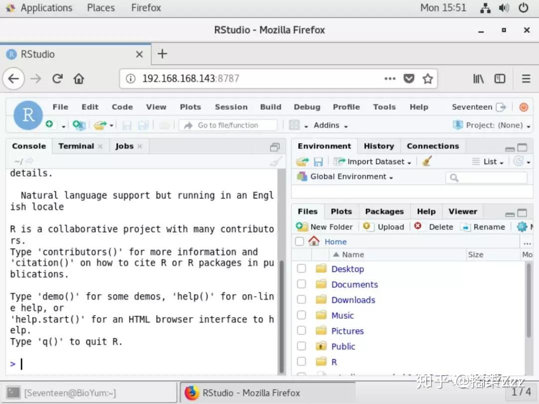 干货 | 两行代码教你轻松搞定Linux系统中R以及RStudio的安装 - 知乎
