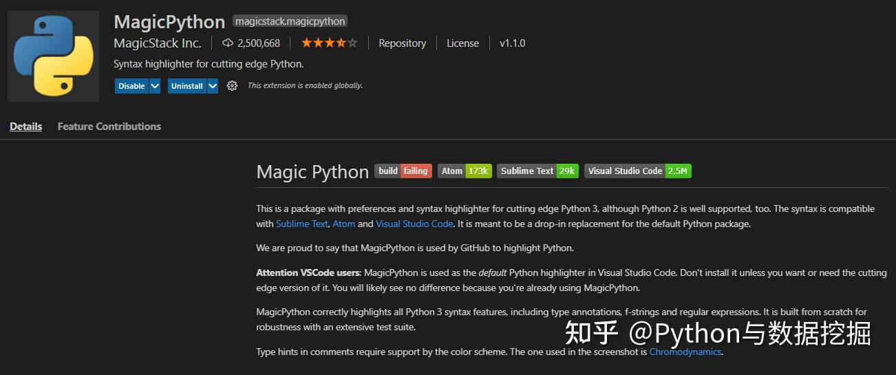 每个 Python 开发者必备的5款 VScode 拓展工具包！ - 知乎
