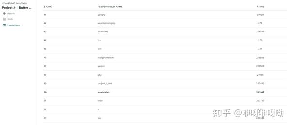 CMU 15445 -2022通关小结 - 知乎