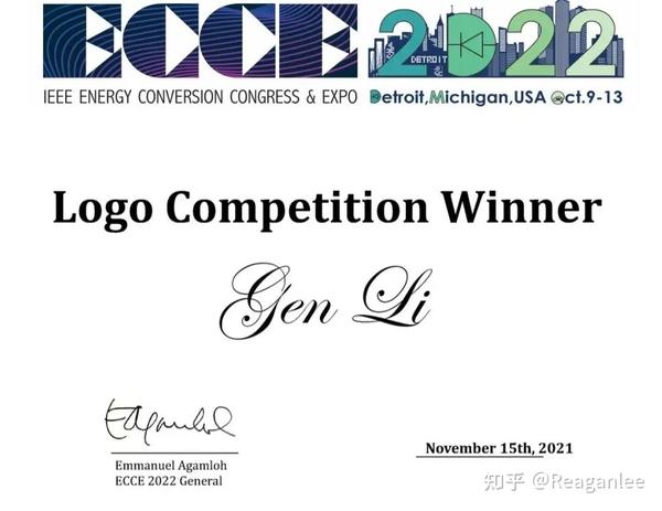 IEEE ECCE 2022的会议Logo是我设计的~ - 知乎