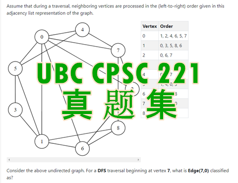 UBC 【CS干货】CPSC 221 ch10 disjointSet 真题集 - 知乎