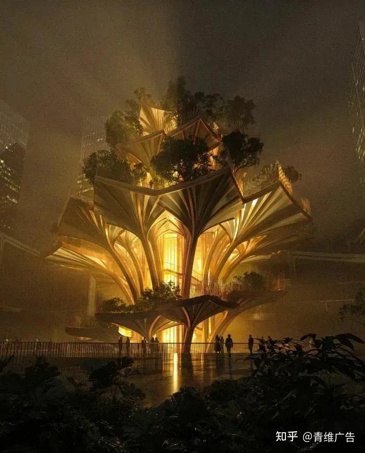 世界级地标生命之树 西安CCBD 落成得多震撼！ - 知乎