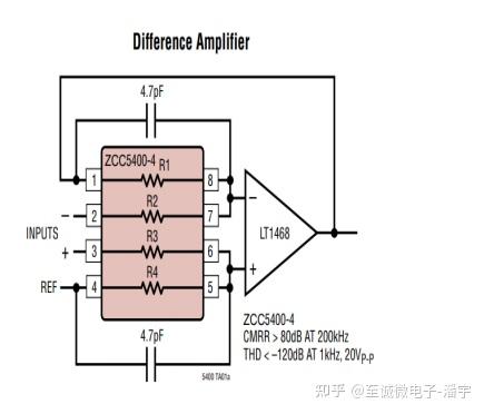 ZCC5400 四组配对电阻网络，替代LT5400 - 知乎