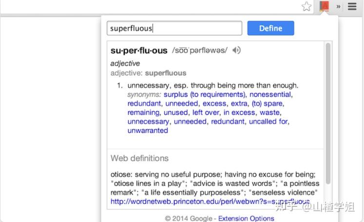 Chrome插件：Google Dictionary让用户在浏览网页时轻松查看单词定义 - 知乎