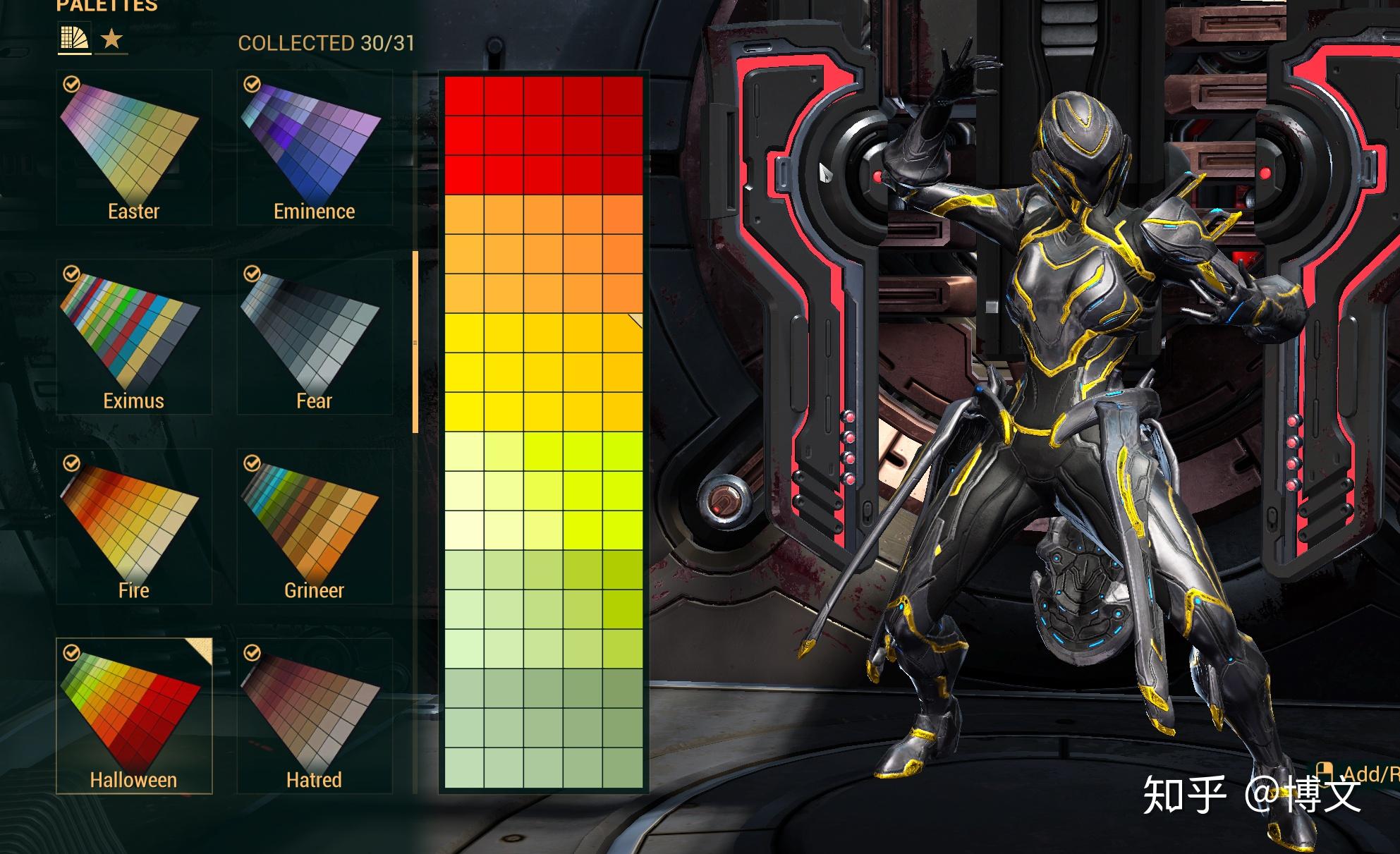 warframe金色用哪个色板好？ - 知乎