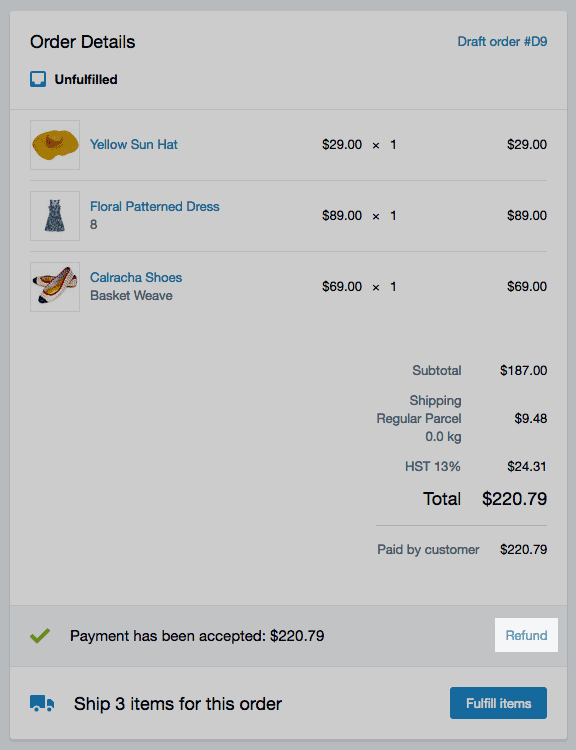 Shopify开店建站营销推广卖家平台后台中文指南 – Refund an order/退款操作 - 知乎