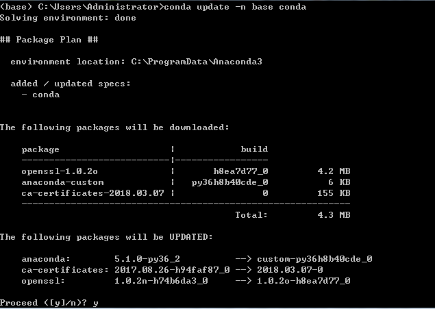 Anaconda安装问题之更新conda - 知乎