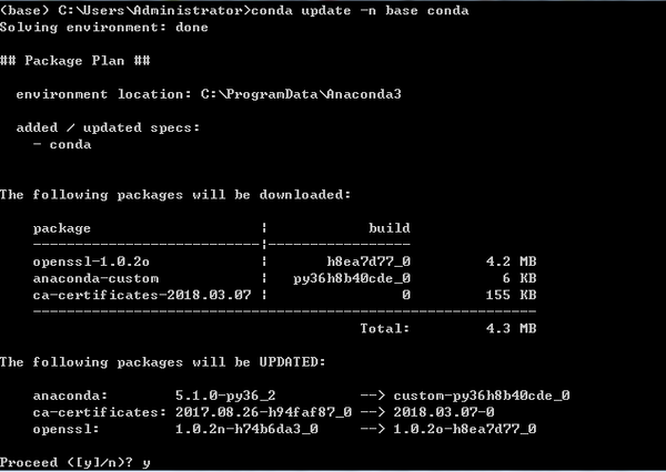 Anaconda安装问题之更新conda - 知乎